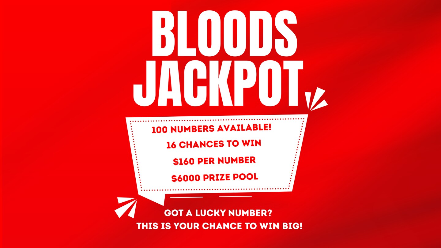 2026 Bloods Jackpot | South Bendigo Football Netball Club | TidyHQ