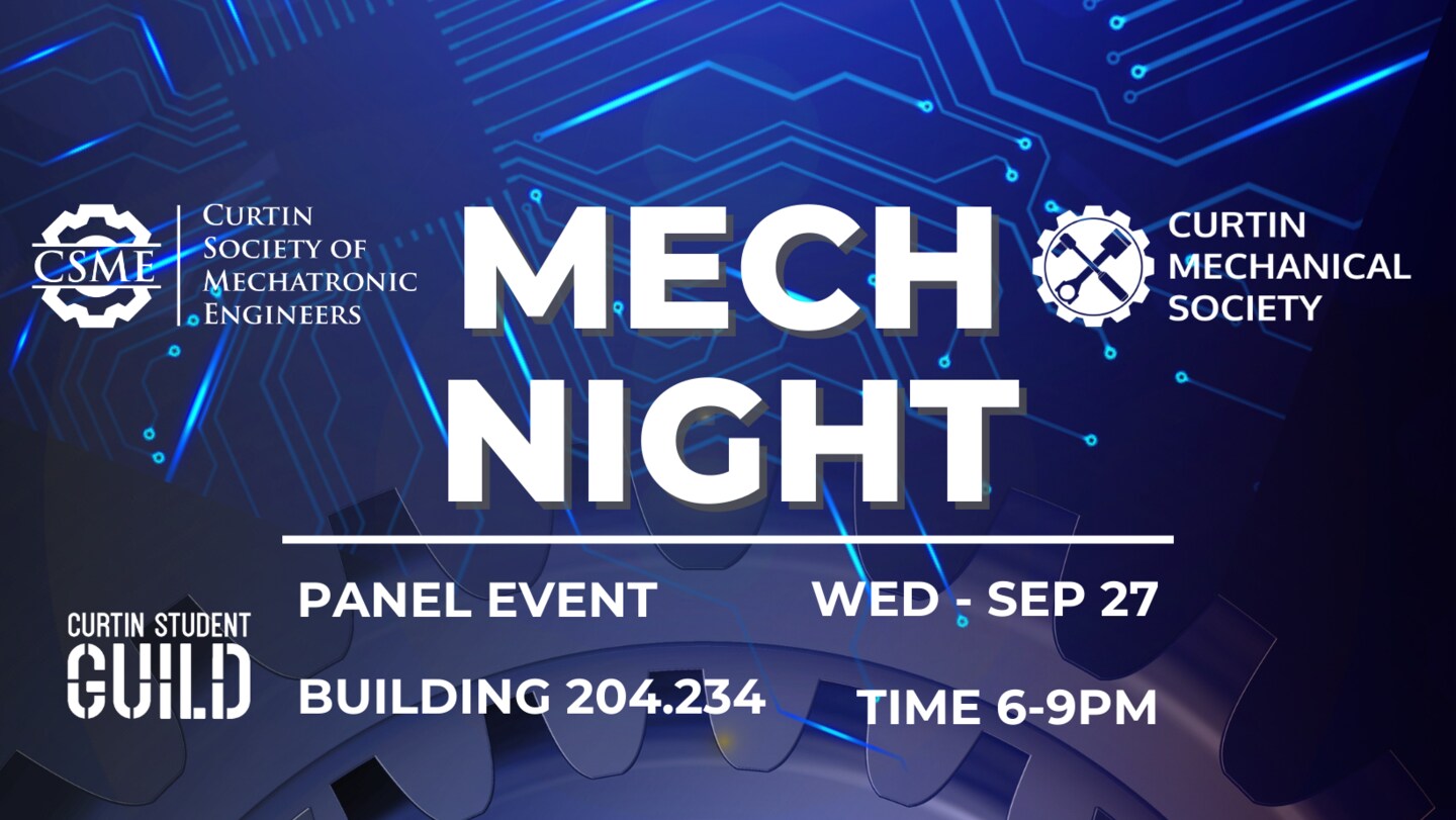 Mech Night 2023 | Curtin Mechanical Society | TidyHQ