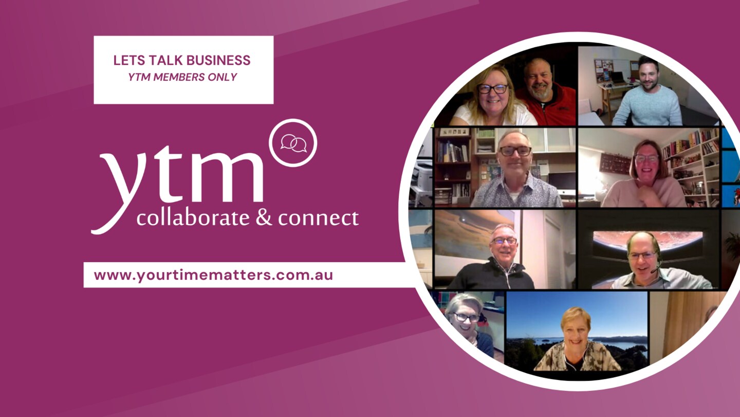 ONLINE YTM MEMBERS ONLY: Let's Talk Business: Gain Clarity, Focus ...