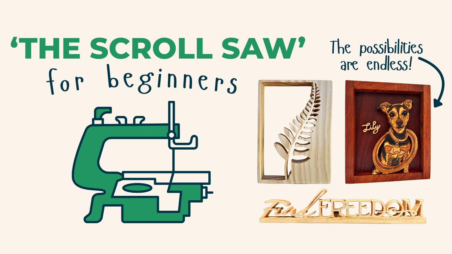 Pilot: 'The Scroll Saw' for Beginners - Mon 24th Nov 9am-1pm | Subiaco Women's Shed | TidyHQ