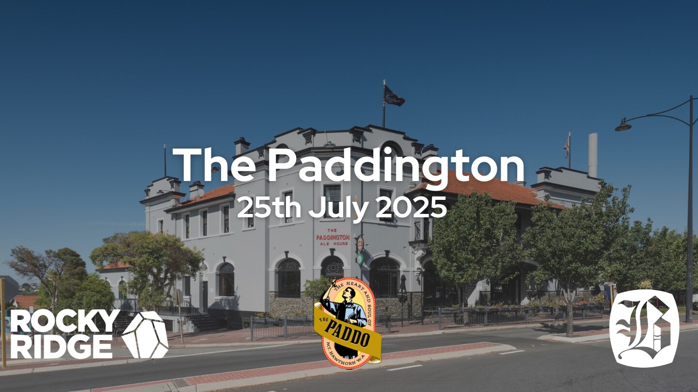 July 2025 Luncheon @ Paddington Ale House | Perth Beer & Beef Club | TidyHQ